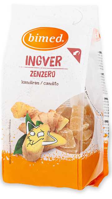 Ingver kandiran 200g | zdravilna začimba | bimed